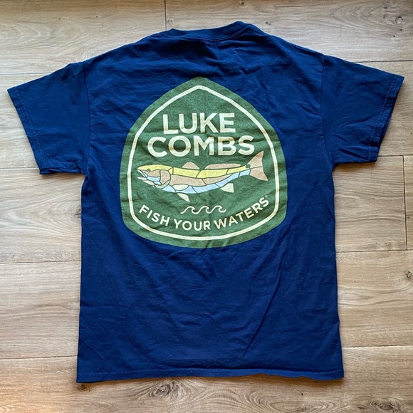 Shirts | Luke Combs Fish Your Waters Tee | Poshmark